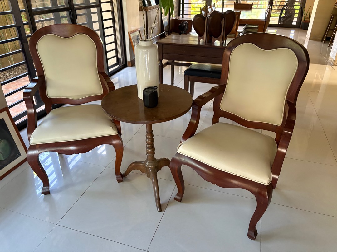 Narra Coffee Table Set, Furniture & Home Living, Furniture, Tables ...