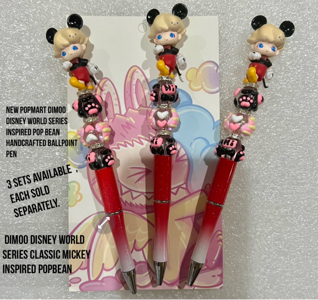 New popmart Dimoo Disney World Series inspired pop bean handcrafted ...