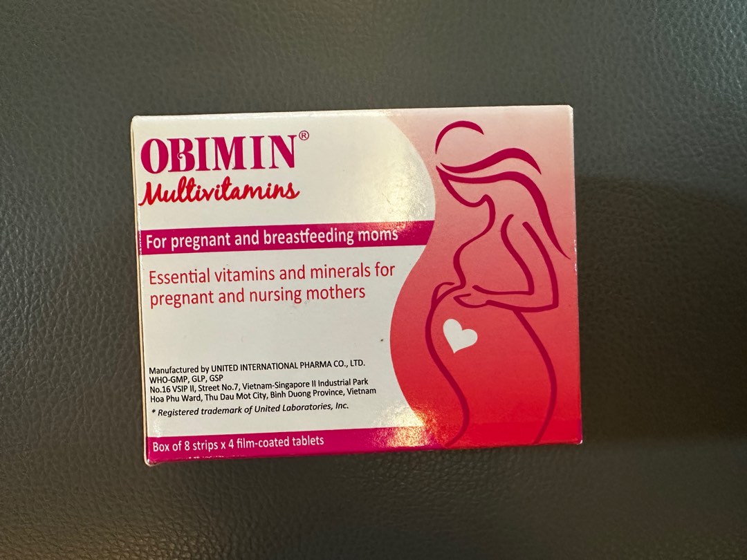 Obimin multivitamins, Health & Nutrition, Health Supplements, Vitamins ...