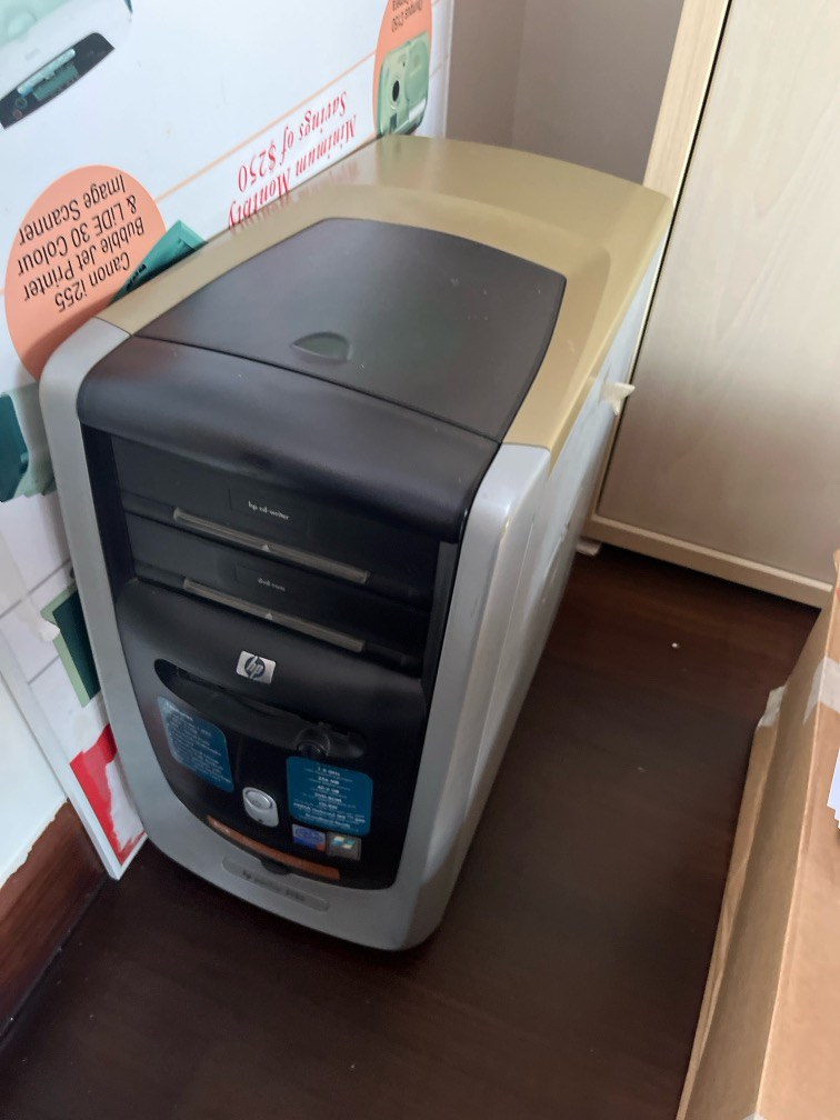 Old HP Pc, Computers & Tech, Desktops on Carousell