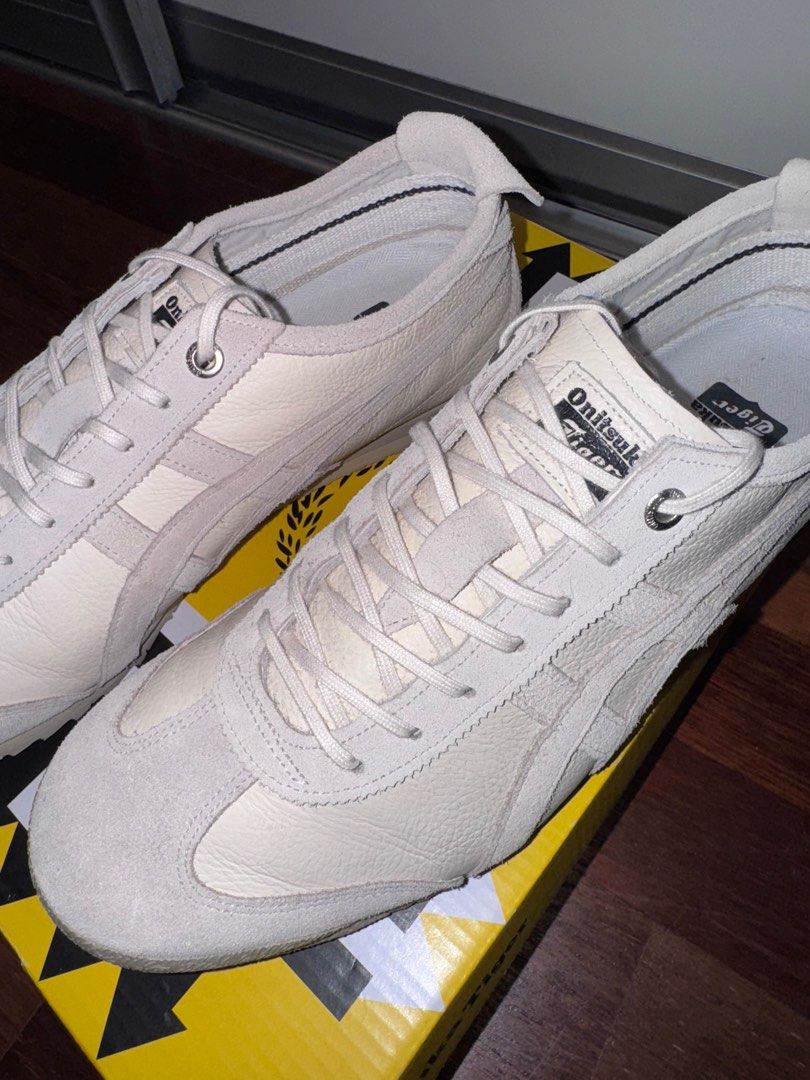 ONITSUKA TIGER MEXICO 66 SD ( CREAM/BIRCH ), Women's Fashion, Footwear ...