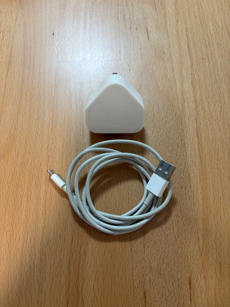 Original Apple Charger Adapter and Cable Type A, Mobile Phones ...