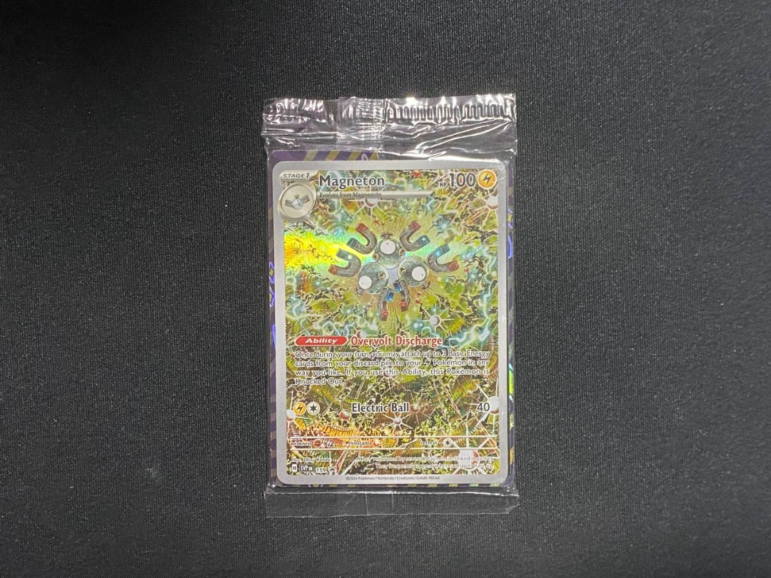 Pokemon Magneton Surging Sparks ETB Sealed Promo, Hobbies & Toys, Toys ...