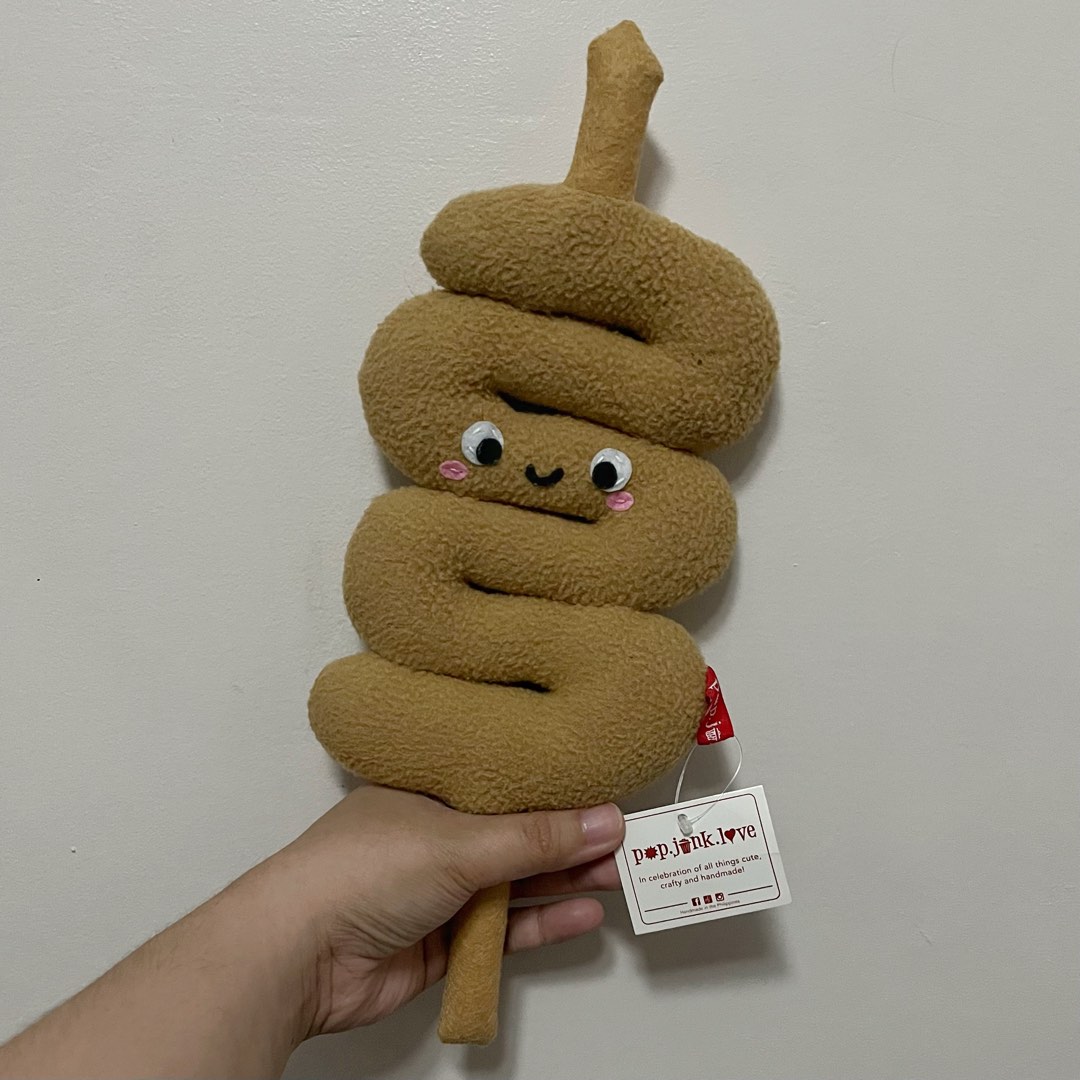 Pop Junk Love Felt Pinoy Streetfood Isaw Stuffed Plush Toy, Hobbies ...