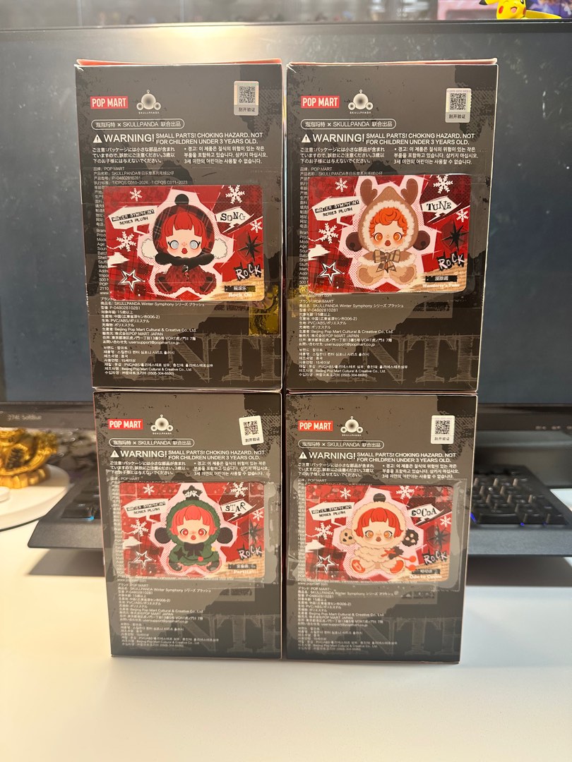 POPMART | SKULLPANDA Winter Symphony Series Plush, Hobbies & Toys, Toys ...