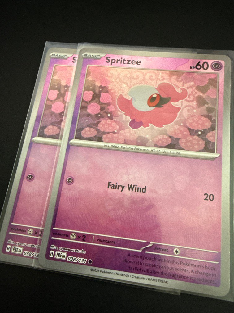 Prismatic Evolution - Pokeball Spritzee (Pokemon), Hobbies & Toys, Toys ...