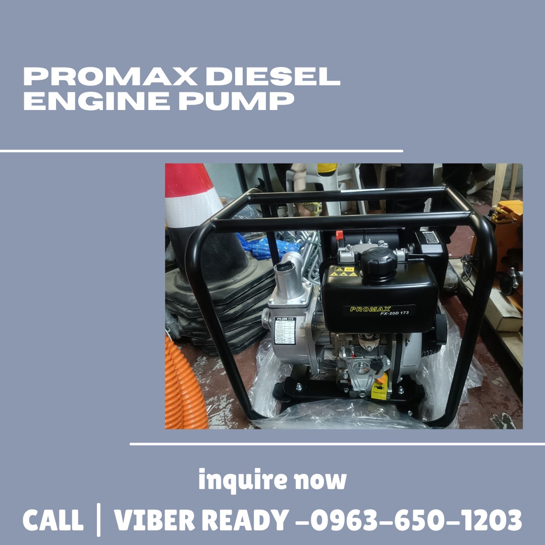 PROMAX DIESEL ENGINE PUMP, Furniture & Home Living, Furniture, Other Home Furniture on Carousell