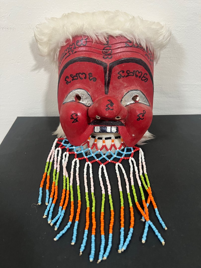*RARE* Pt Chao Seang wat ban trang pan boon mask bucha, Hobbies & Toys ...
