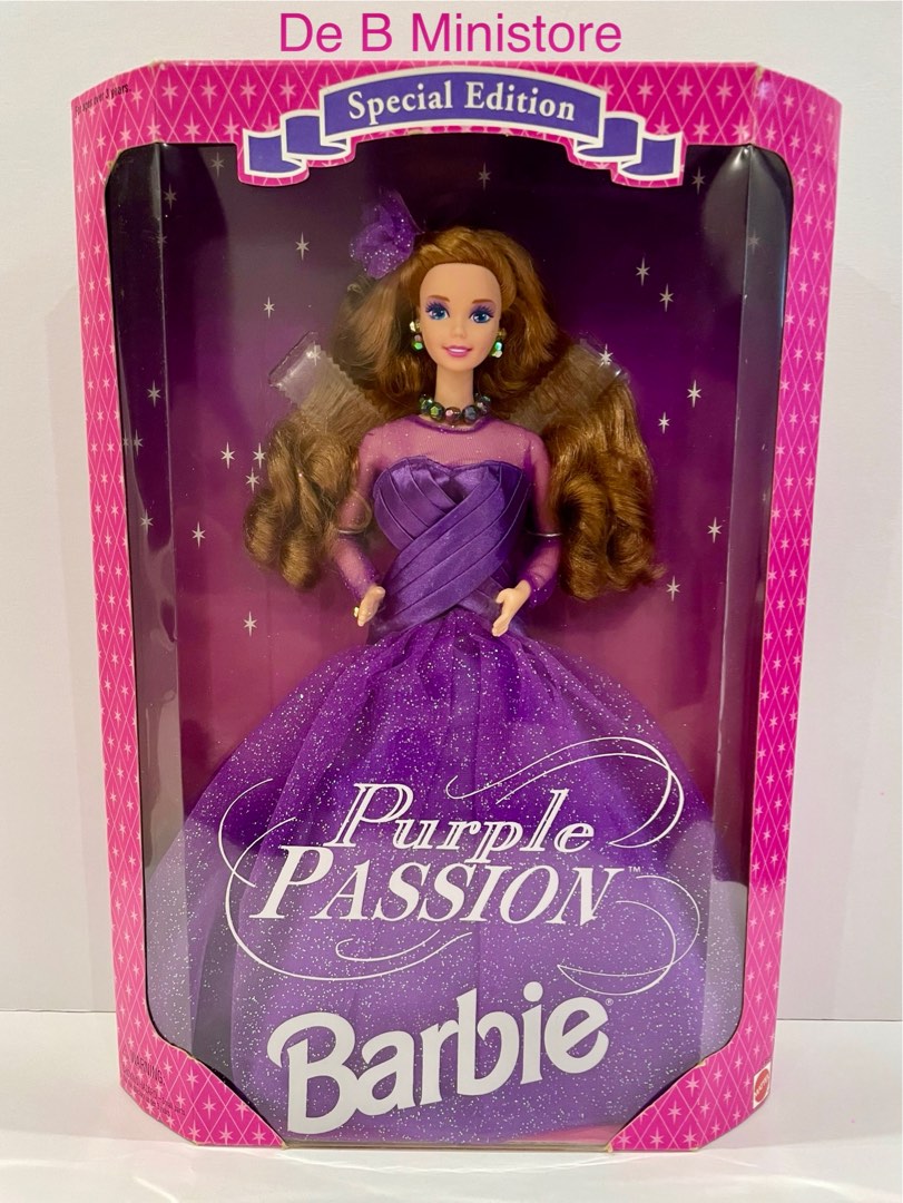 Purple Passion Barbie doll - Special Edition (1995), Hobbies & Toys ...