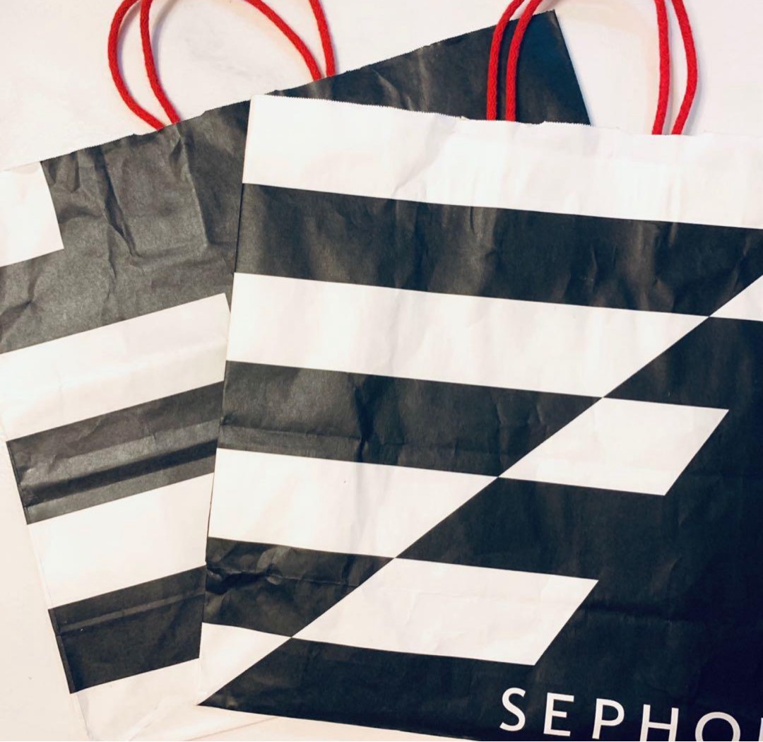 Sephora Paper Bag, Women's Fashion, Bags & Wallets, Tote Bags on Carousell