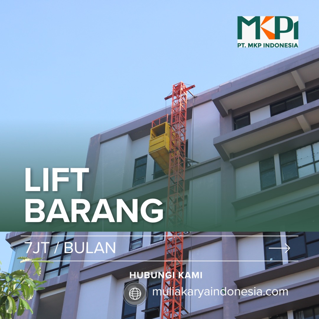 Sewa Lift Barang, Lift Barang 2 Lantai BANGGAI LAUT, Lift Barang 3 ...