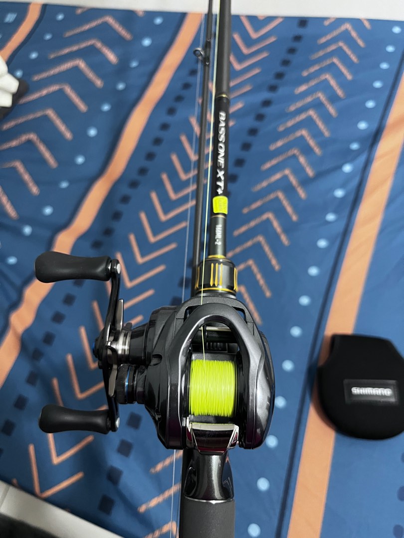 Shimano SLX DC 71 HG XT + Rod Bass One XT+, Sports Equipment, Fishing ...