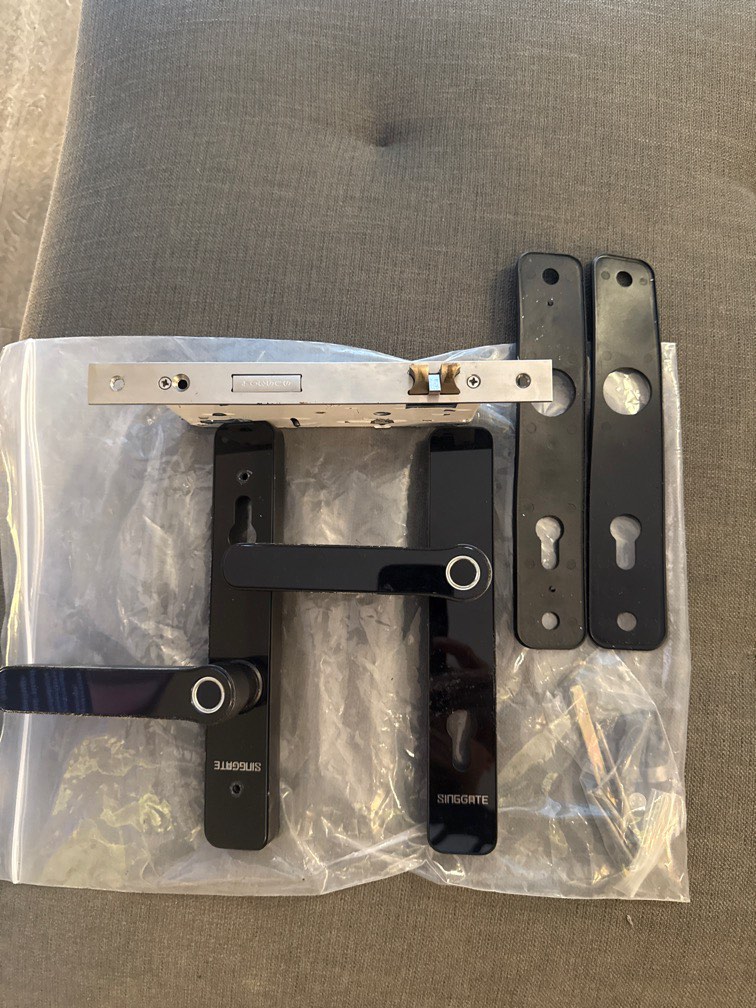 Sing gate digital lock, Furniture & Home Living, Security & Locks ...