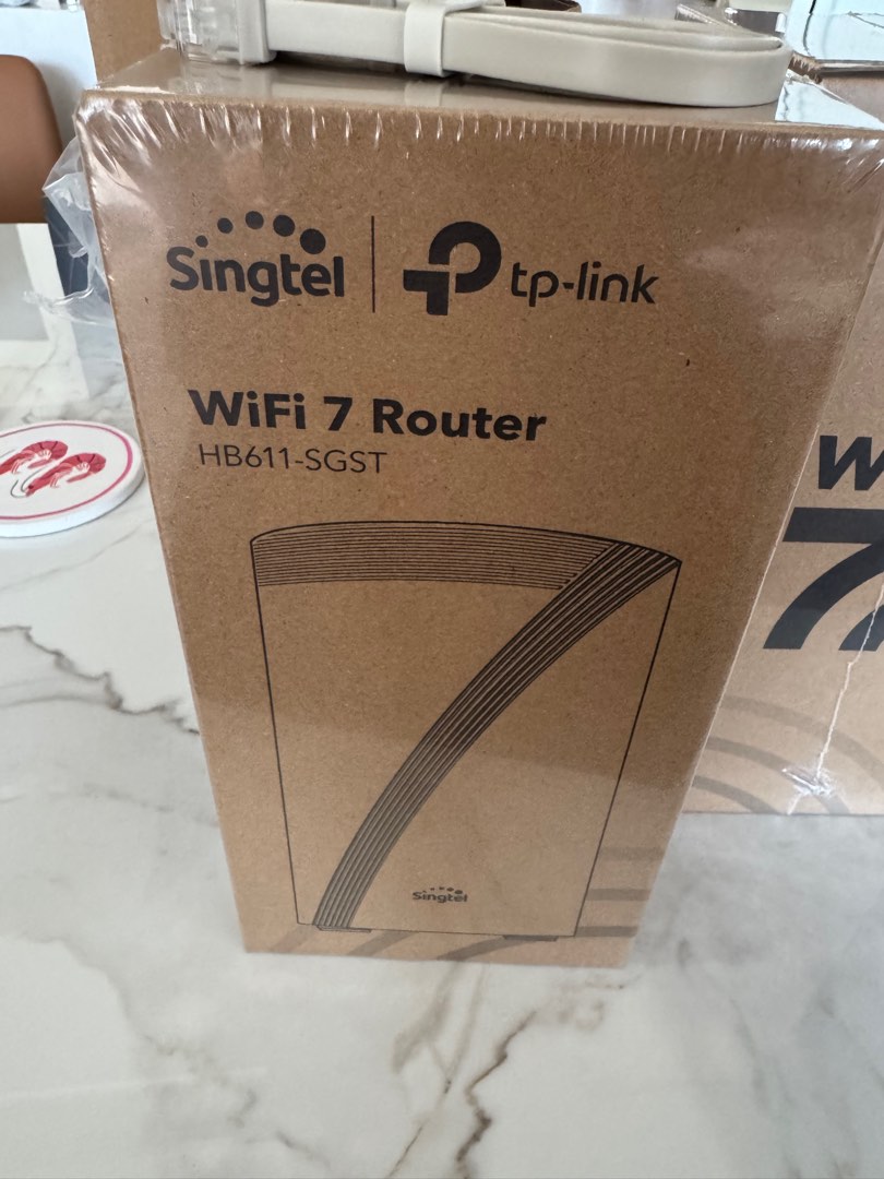 Singtel be11000 WiFi 7 router, Computers & Tech, Parts & Accessories ...