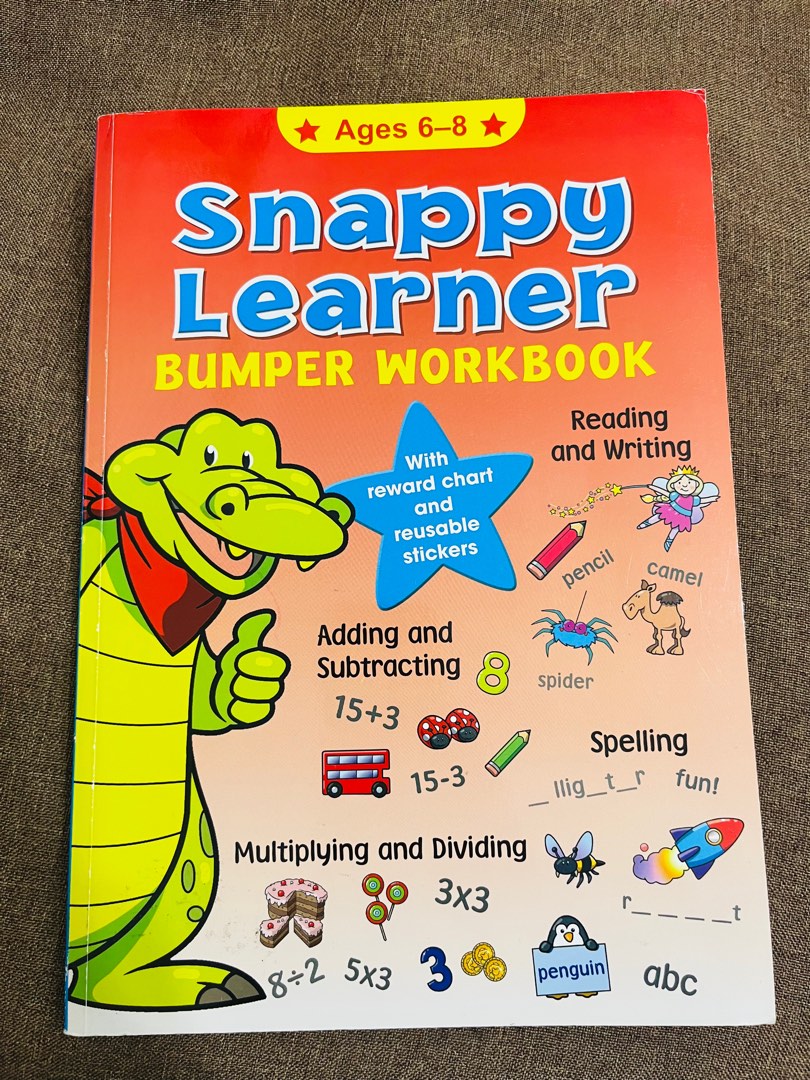 Snappy Learner Workbook, Hobbies & Toys, Books & Magazines, Children's ...