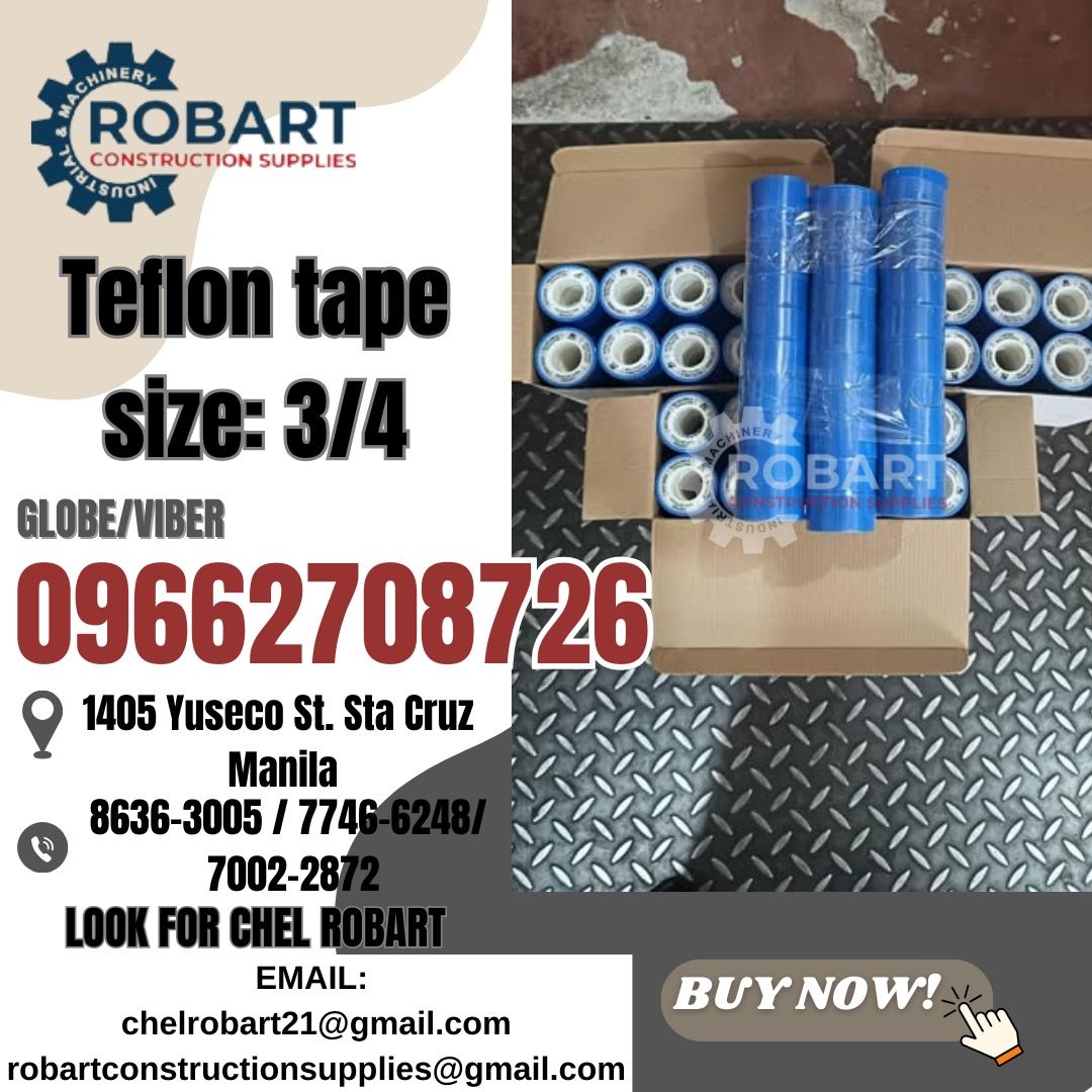 TEFLON TAPE, Commercial & Industrial, Construction & Building Materials ...