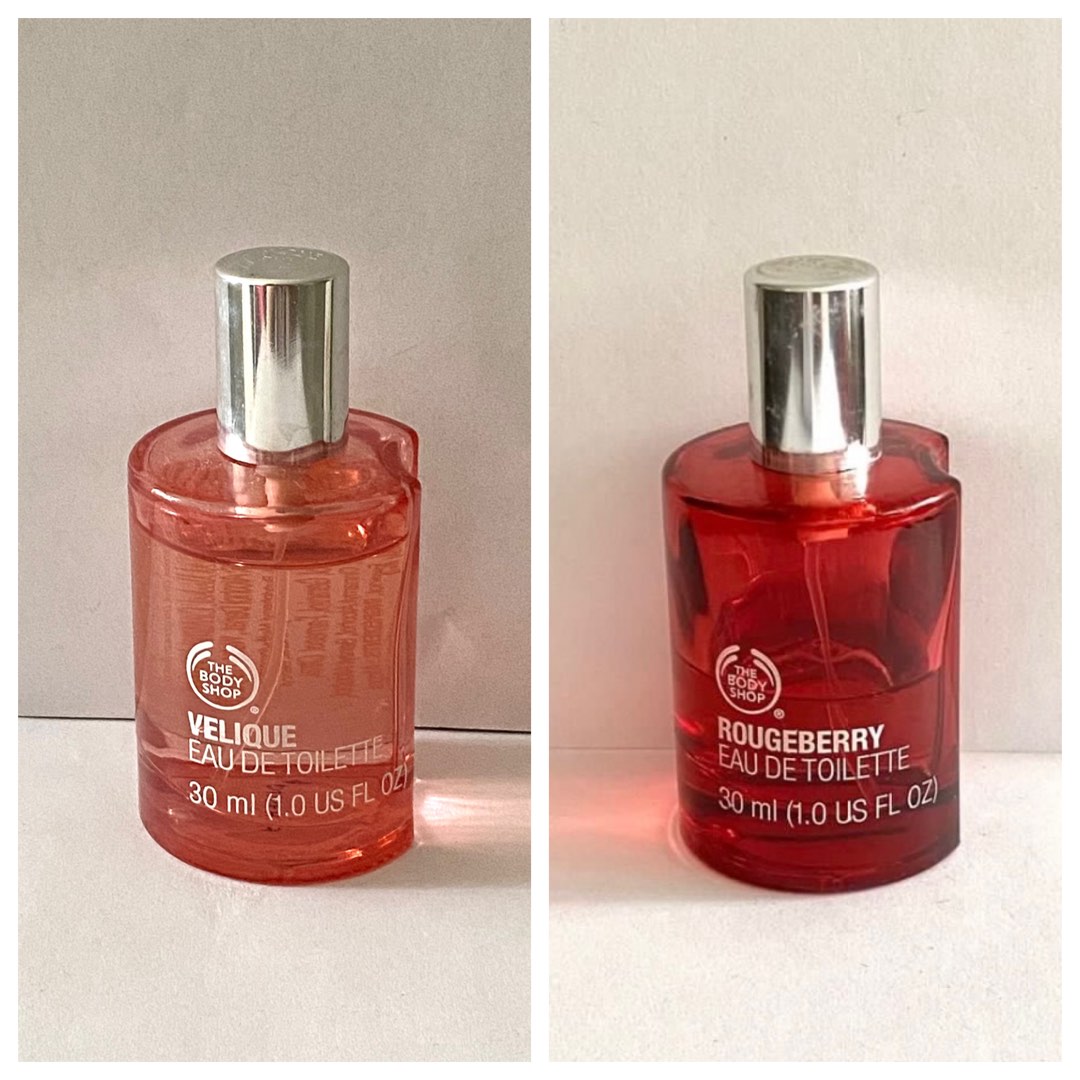 Vintage The Body Shop Eau de Toilette EDT Velique RougeBerry Spray ...