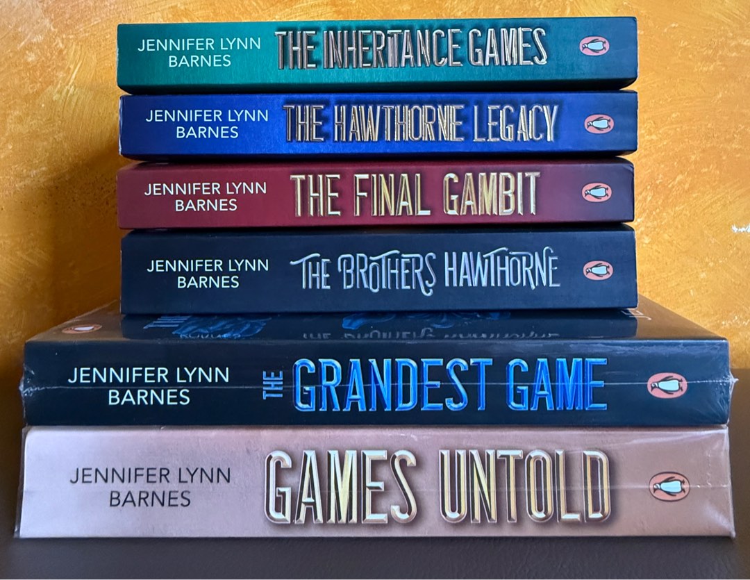 (SEALED) The Inheritance Games collection, Hobbies & Toys, Books ...