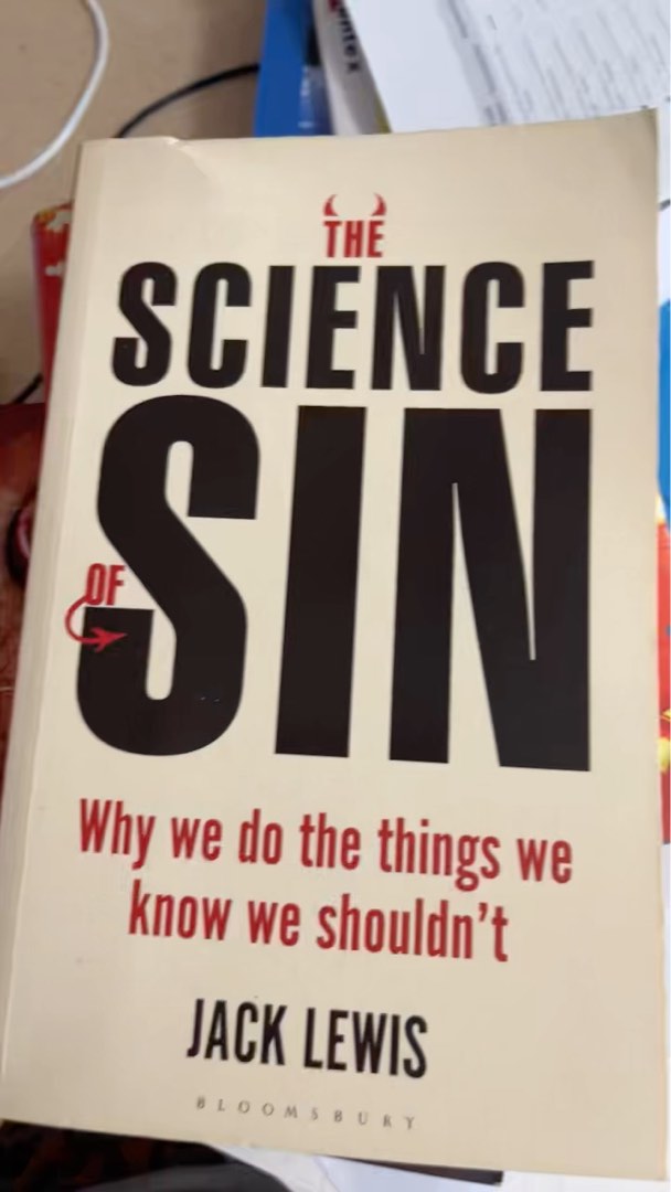 The Science of Sin by Jack Lewis, Hobbies & Toys, Books & Magazines ...