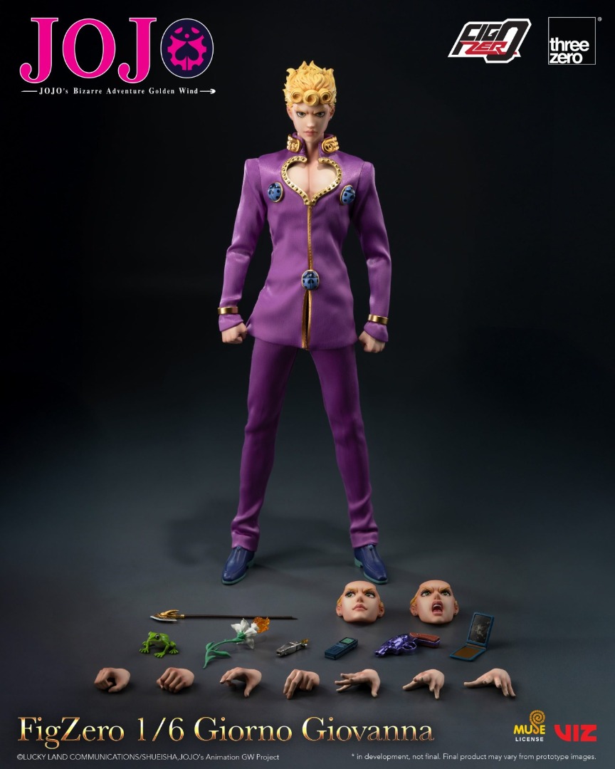 ThreeZero FigZero 1/6th Scale Collectible Figure - JoJo's Bizarre Adventure: Golden Wind ...