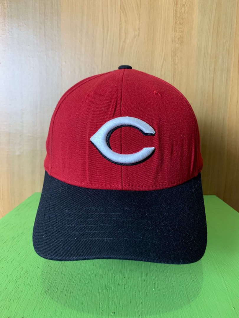 Topi MLB Cincinnati Reds Logo, Fesyen Pria, Aksesoris, Topi di Carousell
