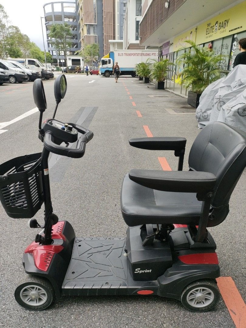 Used Eurocare 4 Wheels Sprint Scooter | Refurbished Set | Lta Compliant ...