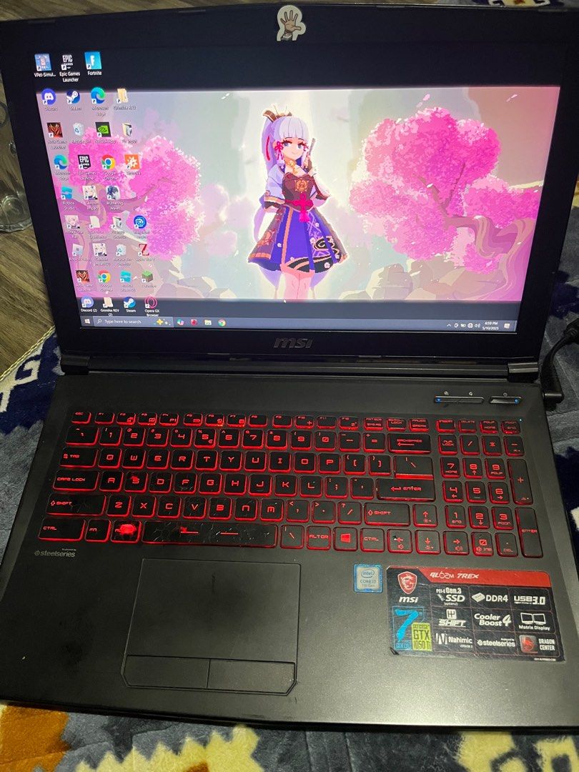 MSI GAMING LAPTOP (Used), Computers & Tech, Laptops & Notebooks on ...
