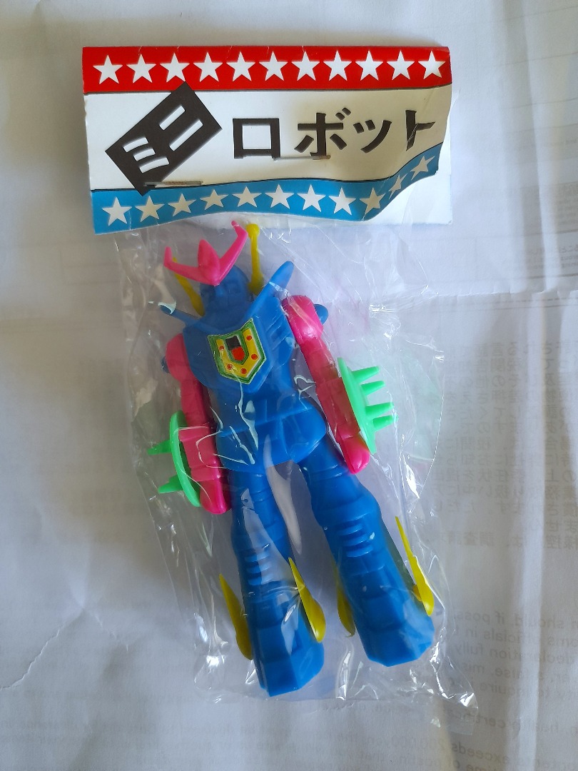 Vintage Mechander Robot Plastic Figure [Mekanda Robo/Mechander Robo ...