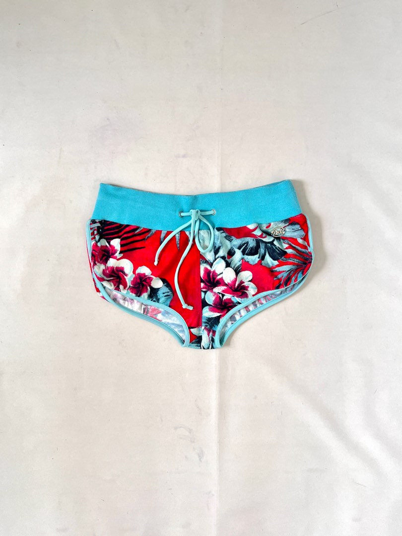 vintage rare d&g beach outerwear shades of blue flower print velvet ...