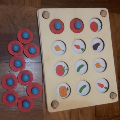 Wooden Matching Game for Kids, Hobbies & Toys, Toys & Games on Carousell