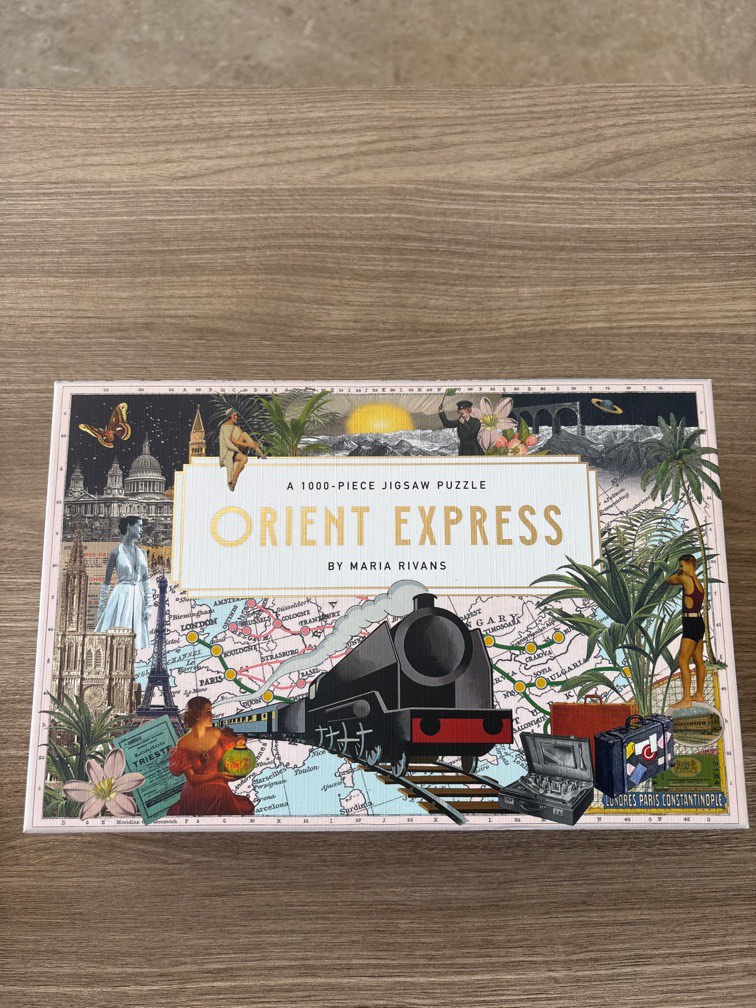 1000 pcs Orient Express Puzzle, Hobbies & Toys, Toys & Games on Carousell