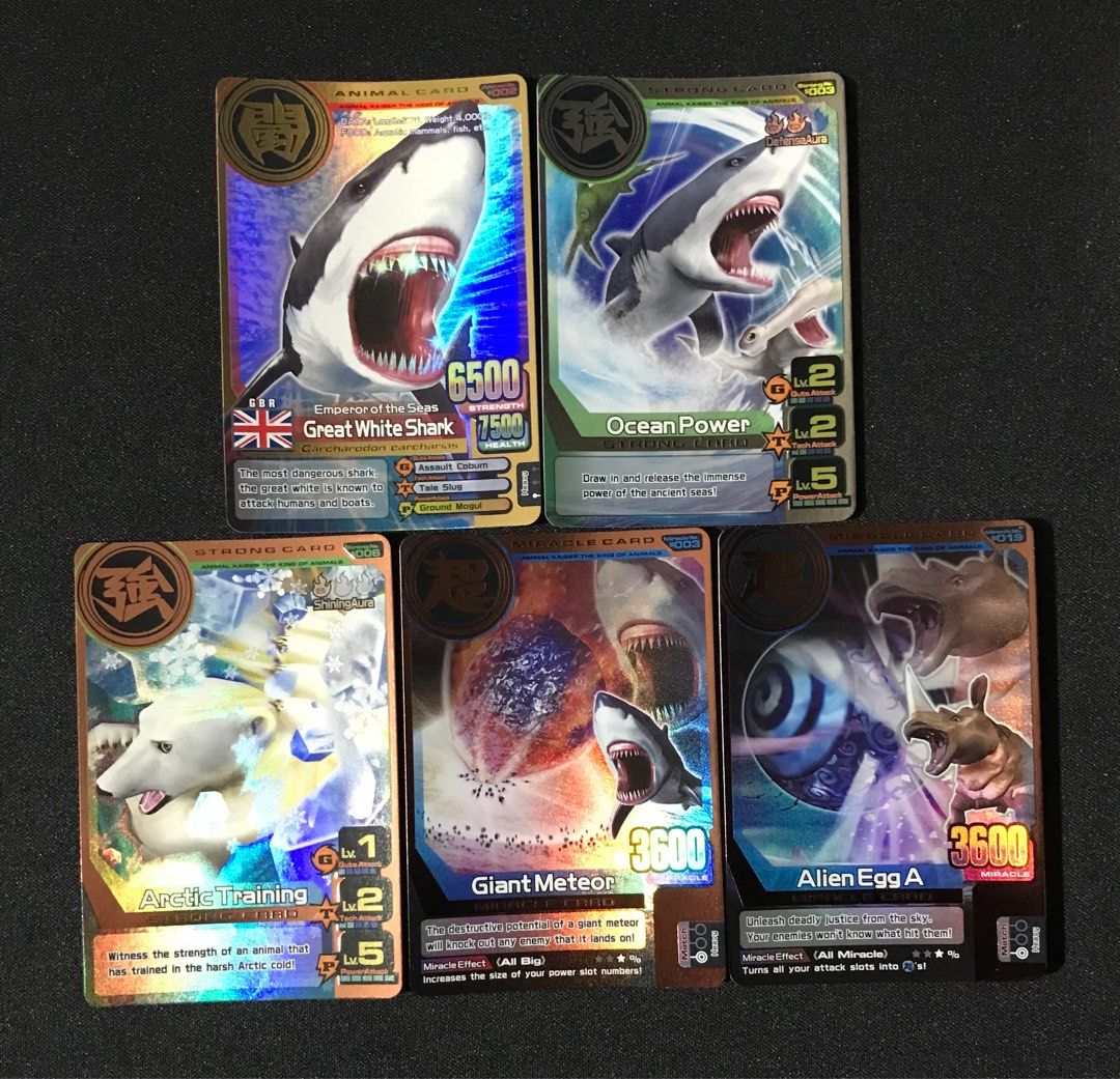 2025 AK+ Animal Kaiser Plus Rare Gold Great White Shark Perfect Match ...