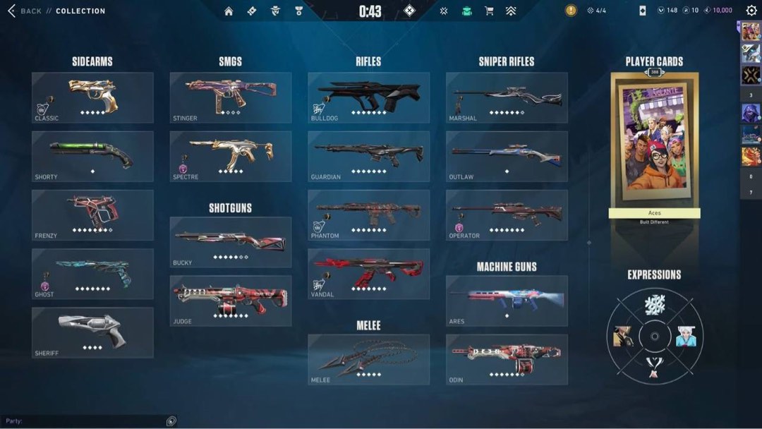 ( URGENT SALE ) WTS Valorant Account 42 Premium Skins + Limited ...