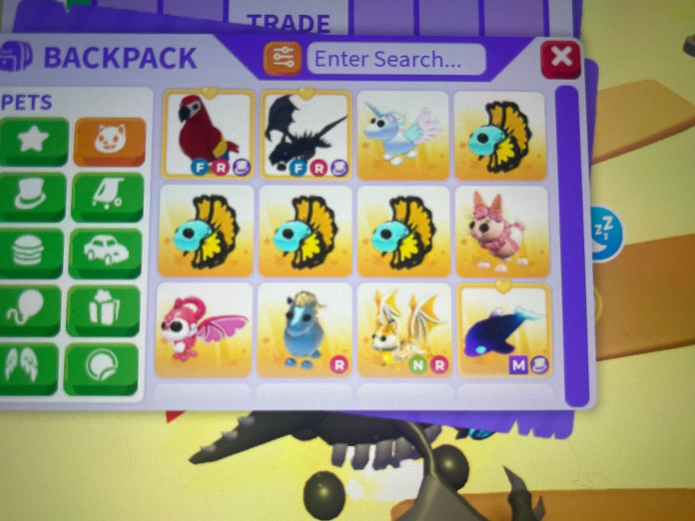 URGENT WTS Adopt me legendary pets, Video Gaming, Gaming Accessories ...