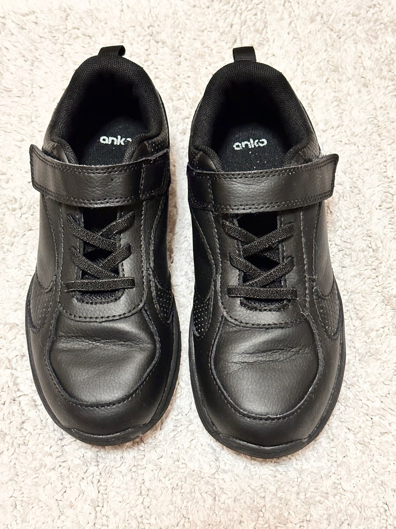 Anko black School Shoe, Babies & Kids, Babies & Kids Fashion on Carousell