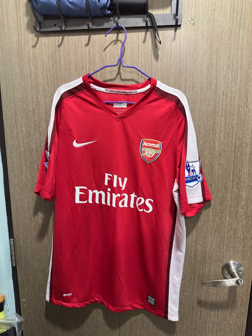 Arsenal Football Jersey Nike Fabregas, Men's Fashion, Activewear on ...