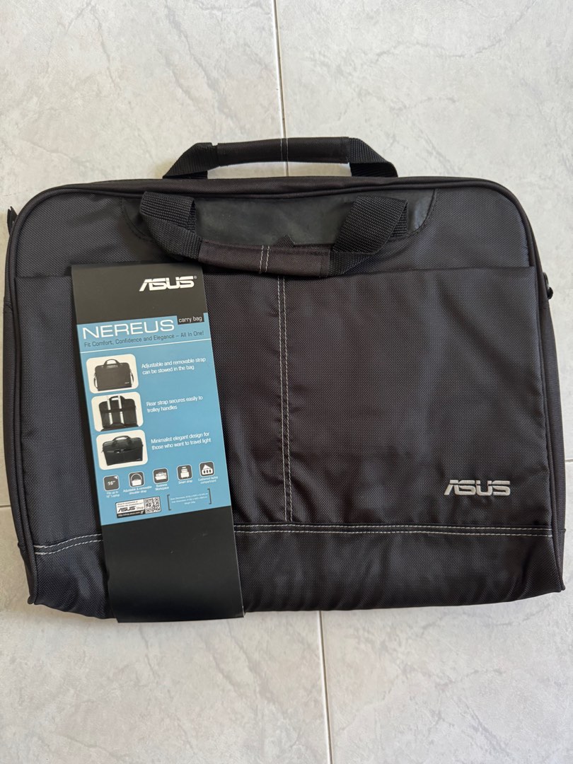 ASUS NEREUS LAPTOP BAG, Computers & Tech, Parts & Accessories, Laptop ...