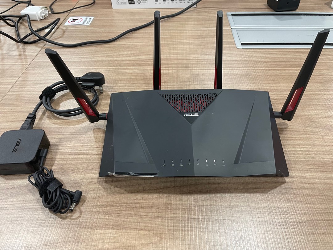 Asus RT-AC88U Wireless-AC3100 Dual Band Gigabit Router, Computers ...