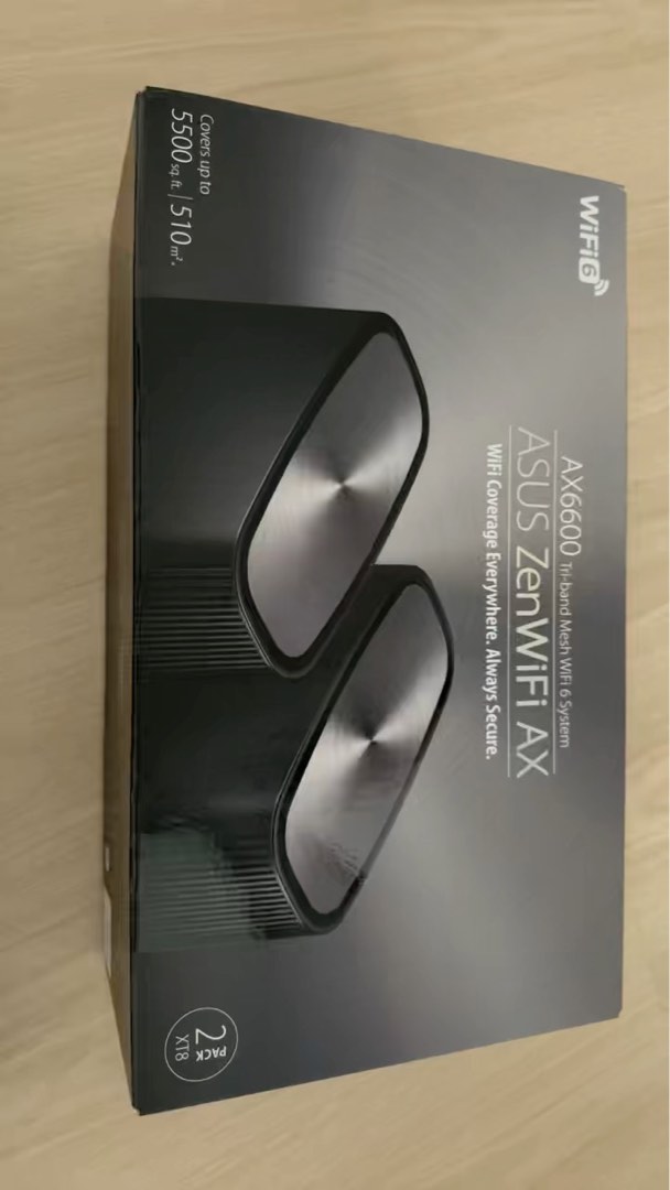 ASUS ZenWiFi XT8 AX AX6600 WiFi Router, Computers & Tech, Parts ...