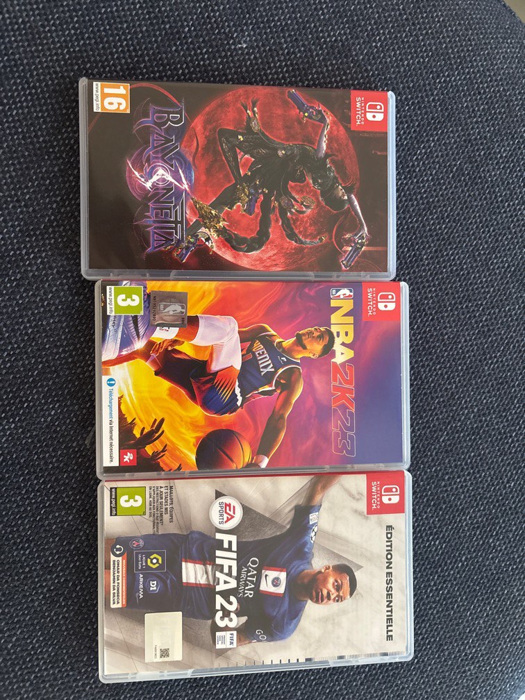 Bayonetta 3, Fifa, NBA, Video Gaming, Video Games, Nintendo on Carousell