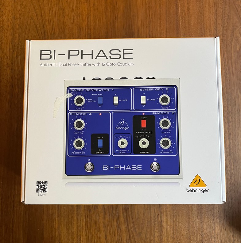 Behringer Bi-Phase pedal, Hobbies & Toys, Music & Media, Music Accessories on Carousell