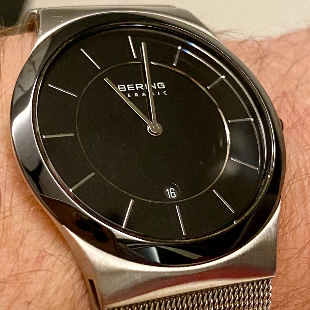 Bering ceramic slim watch 39mm - model 32239-447, Men's Fashion ...