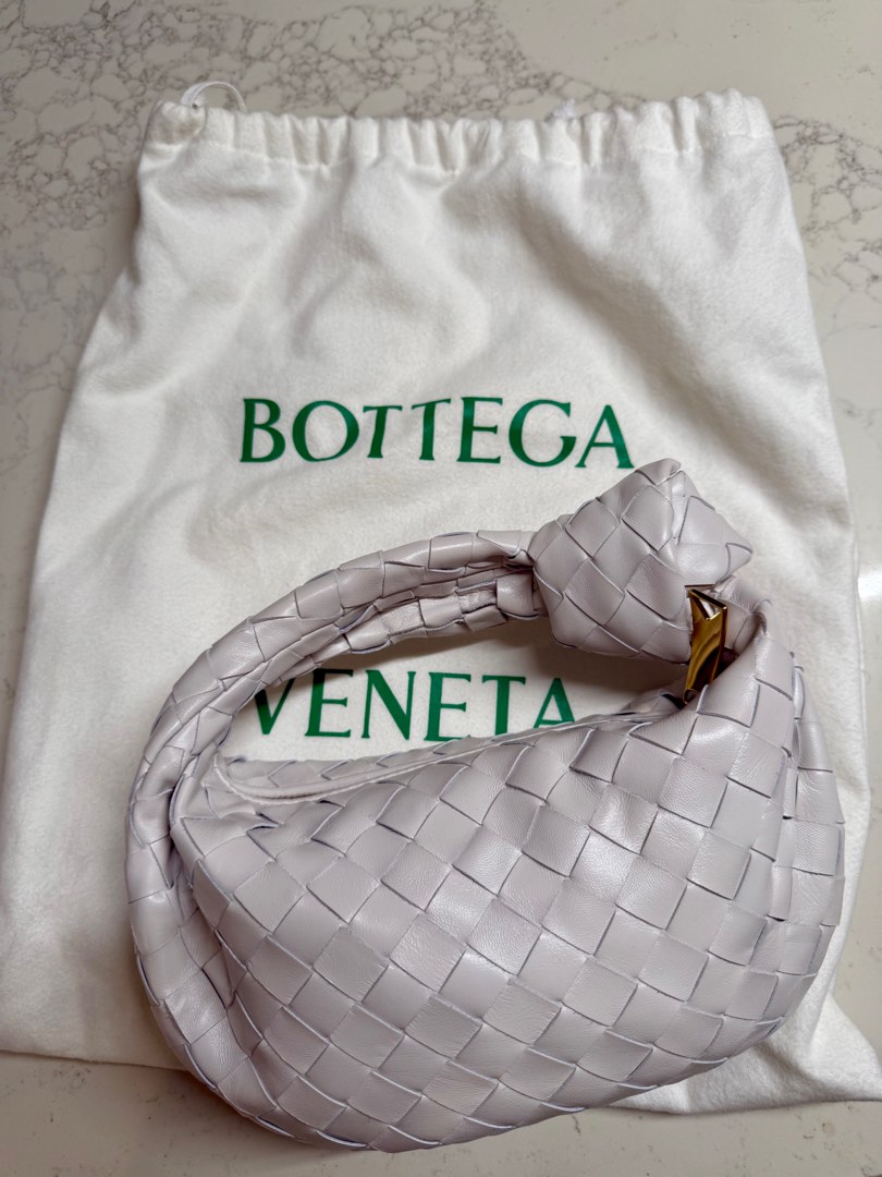 Bottega Mini Jodie in Chalk, Luxury, Bags & Wallets on Carousell