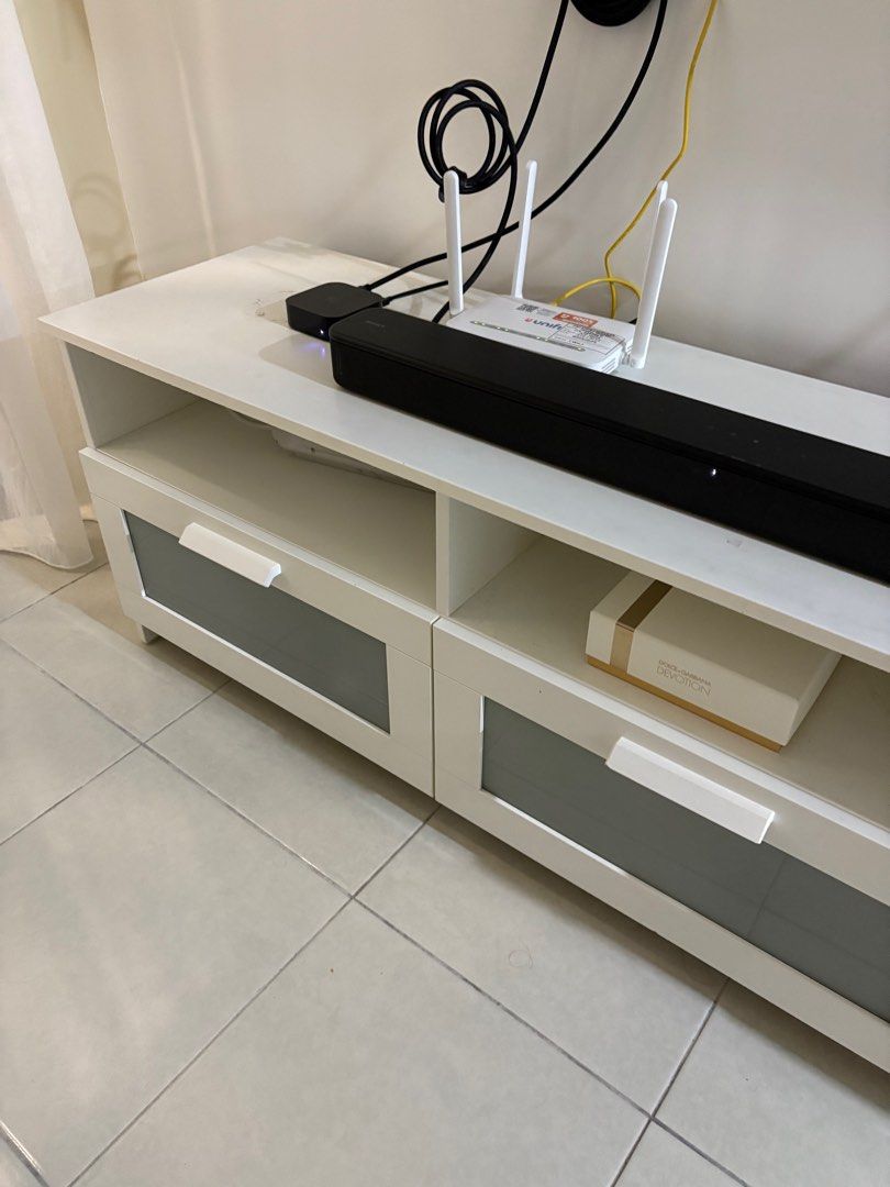 Brimnes Ikea TV Console, Furniture & Home Living, Furniture, TV Consoles on Carousell