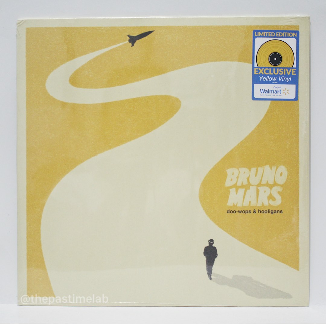 Bruno Mars - doo-wops & hooligans LP Vinyl Record (Yellow Vinyl), Hobbies & Toys, Music & Media ...