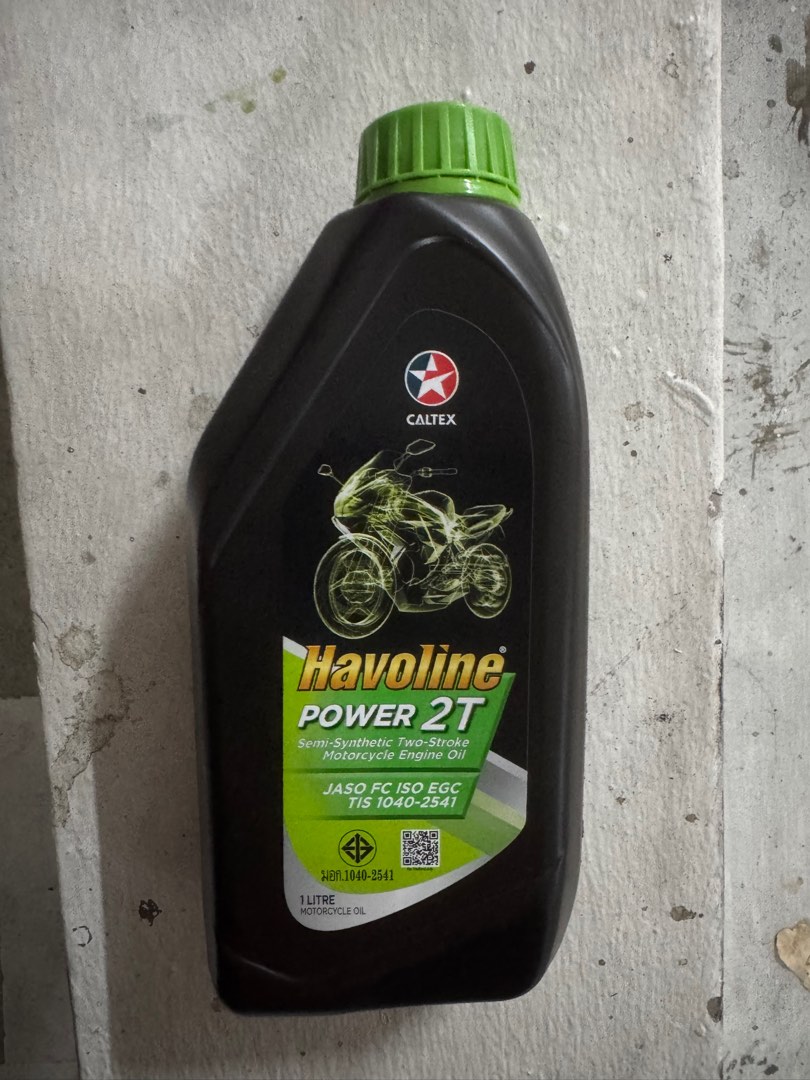 Caltex Havoline 2T 1L, Motorcycles, Motorcycle Accessories on Carousell