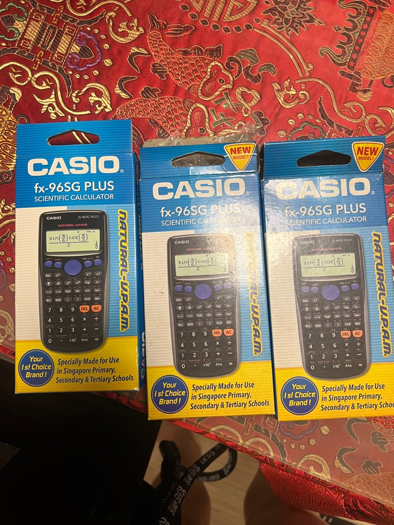 Casio Scientific Calculator fx-96SG plus, Mobile Phones & Gadgets ...