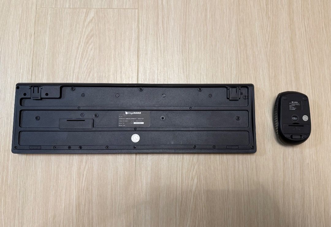 digimomo 無線 無線鍵盤 無線滑鼠 腳架 附有腳架 wireless usb keyboard + mouse 即插即用 無線鍵盤滑鼠 ...