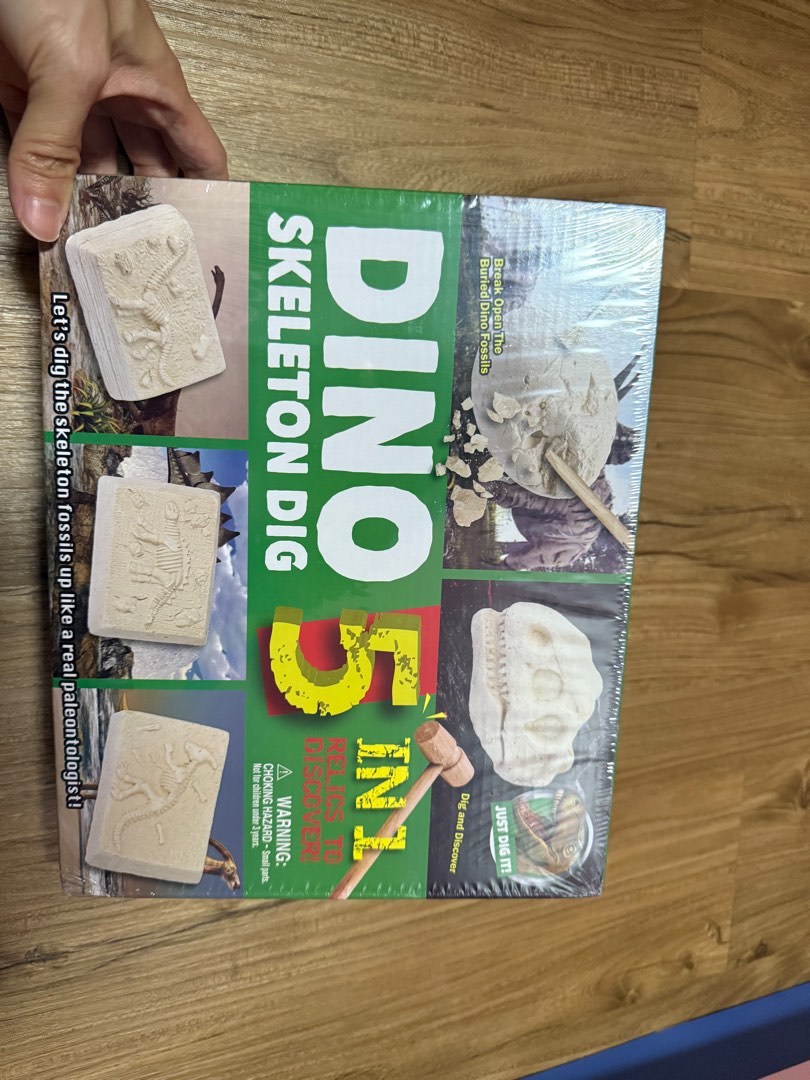 Dino Skeleton Dig, Hobbies & Toys, Toys & Games on Carousell