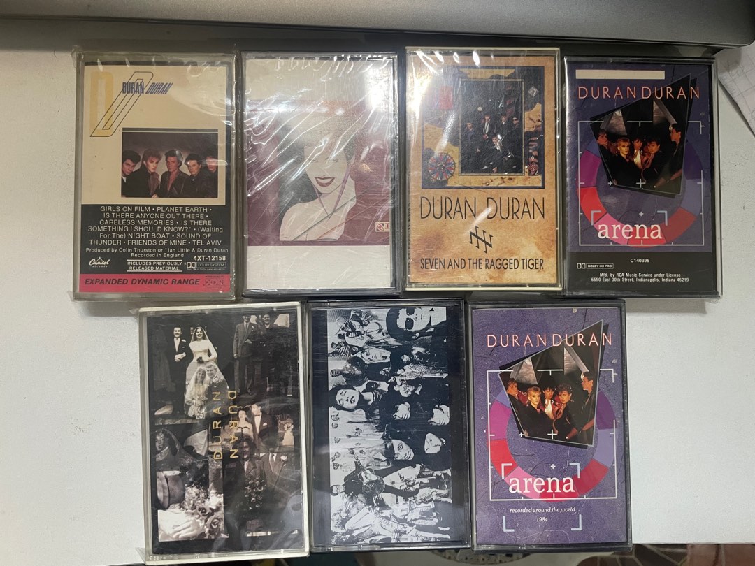 Duran Duran Cassette Tapes, Hobbies & Toys, Music & Media, CDs & DVDs on Carousell